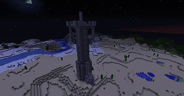 Nysar trail ( Voltz mod pack required ) Minecraft Map