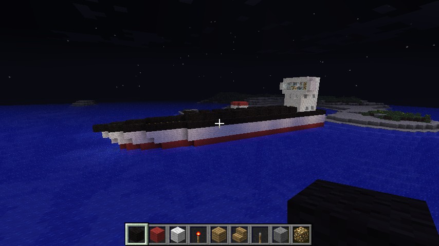 Oil ship Minecraft Map