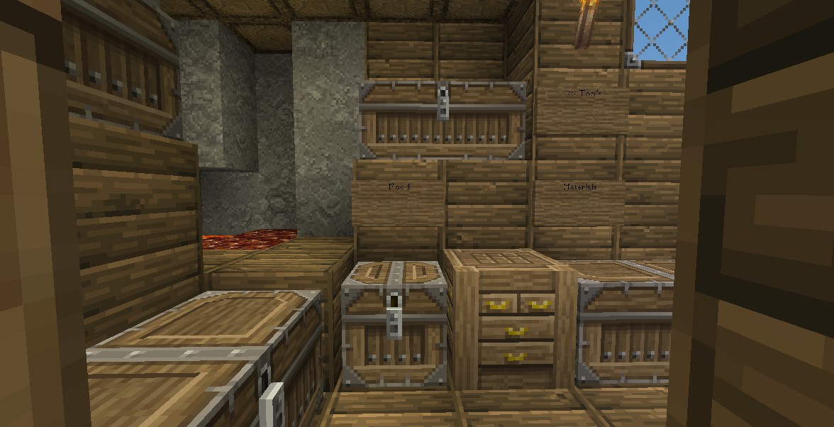 House and Workshop Minecraft Map