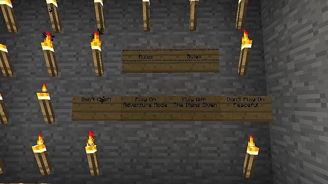 Zombie Run v1.0 Minecraft Map