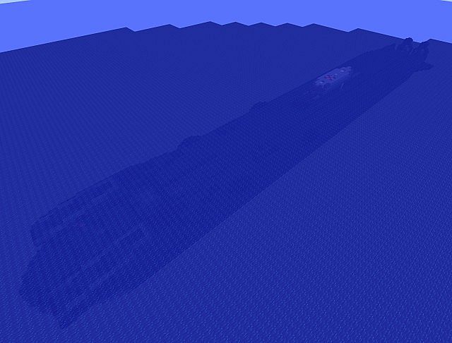 Project 717 Transport / Minelayer Submarine Minecraft Map