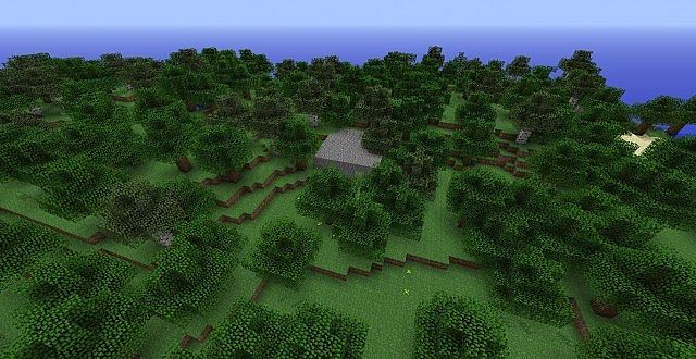giant forest Minecraft Map