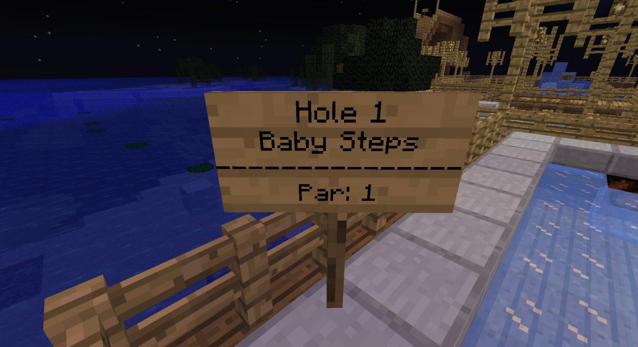 Mini Golf Minecraft Map