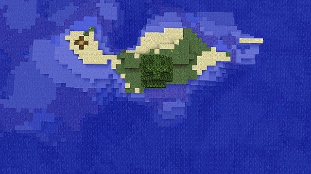 cat-land survival island Minecraft Map