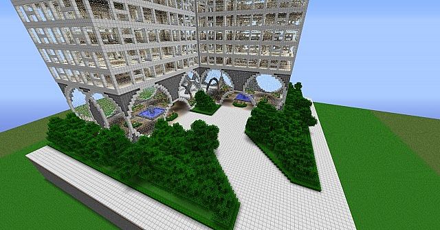 Office buildings Minecraft Map