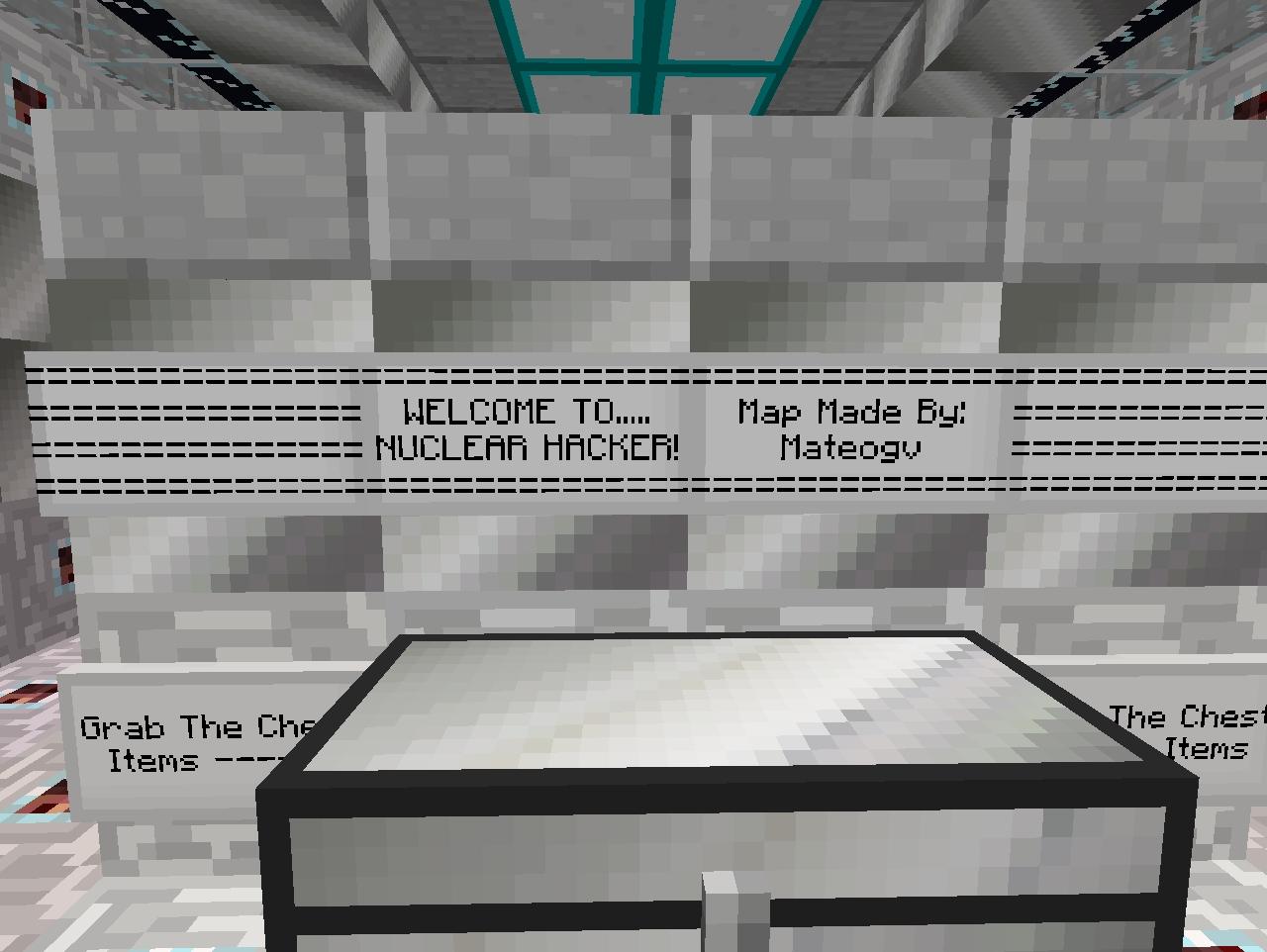 Epic Map: Nuclear Hackers [Redstone Powerd + Texturepack] Minecraft Map