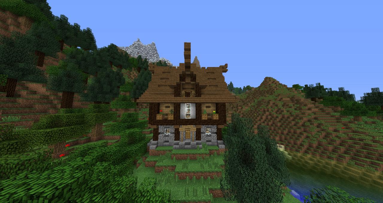 Nordic House - Valley Minecraft Map