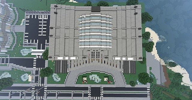 Oxford Police HQ Minecraft Map
