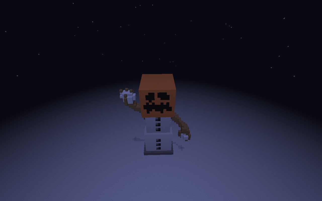 Snowman Minecraft Map