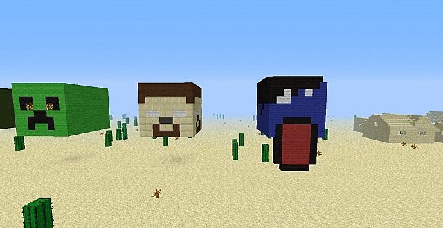 StatueHeads Minecraft Map