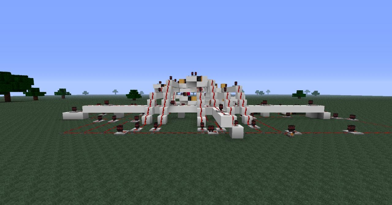 Redstone Powered Disco Minecraft Map