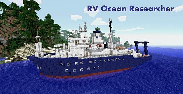Survey Ship - RV Ocean Researcher Minecraft Map