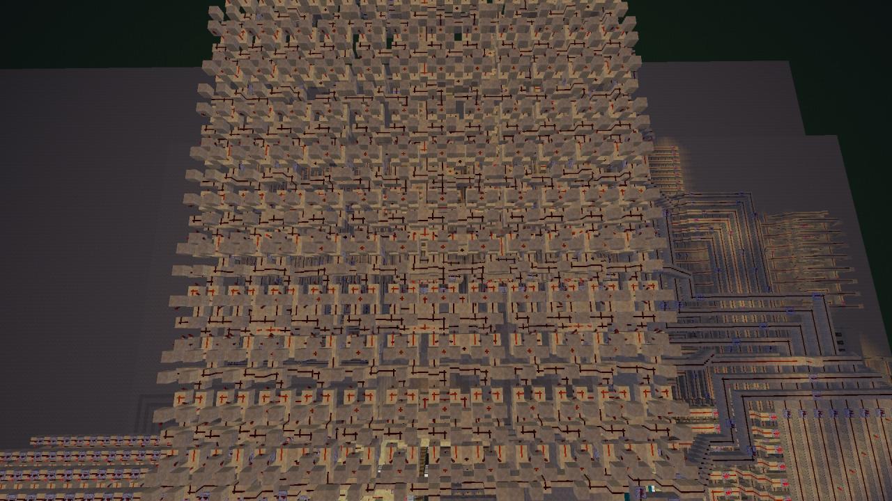 Amazing Redstone Computer Minecraft Map