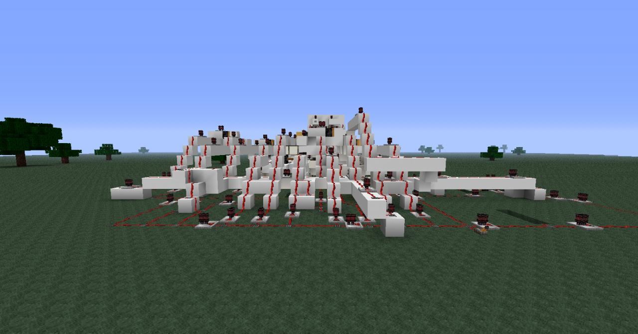 Redstone Powered Disco Minecraft Map