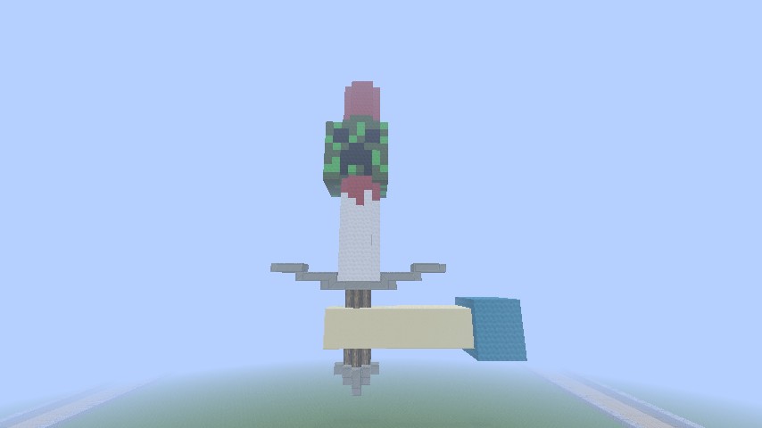 my dead creeper build Minecraft Map