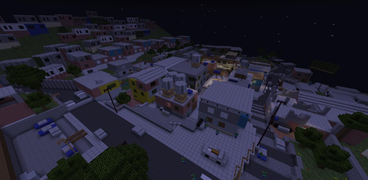 Favela Zombies Minecraft Map