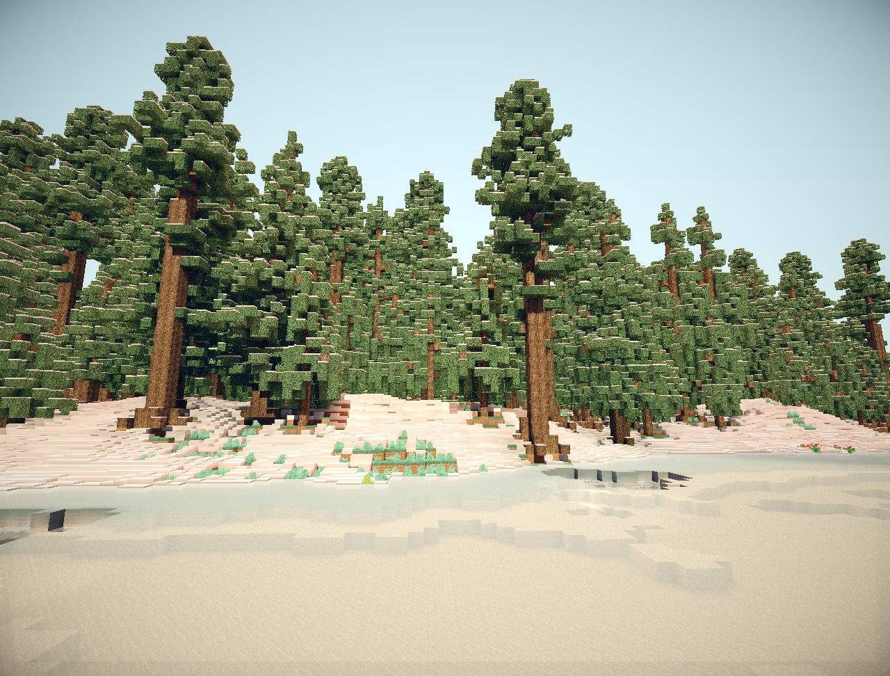WinterLand-Custom terrain Minecraft Map