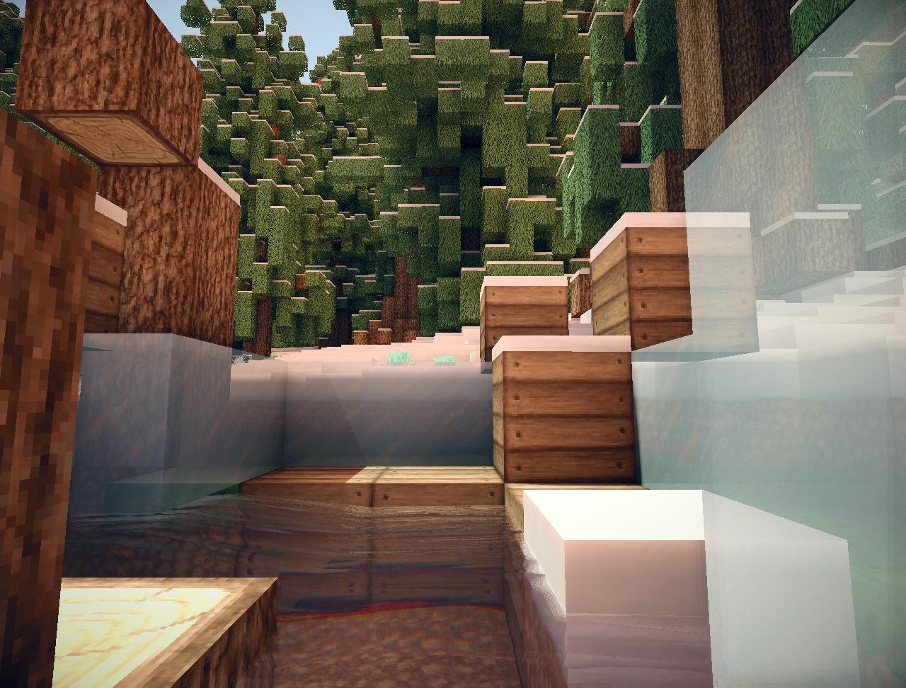 WinterLand-Custom terrain Minecraft Map