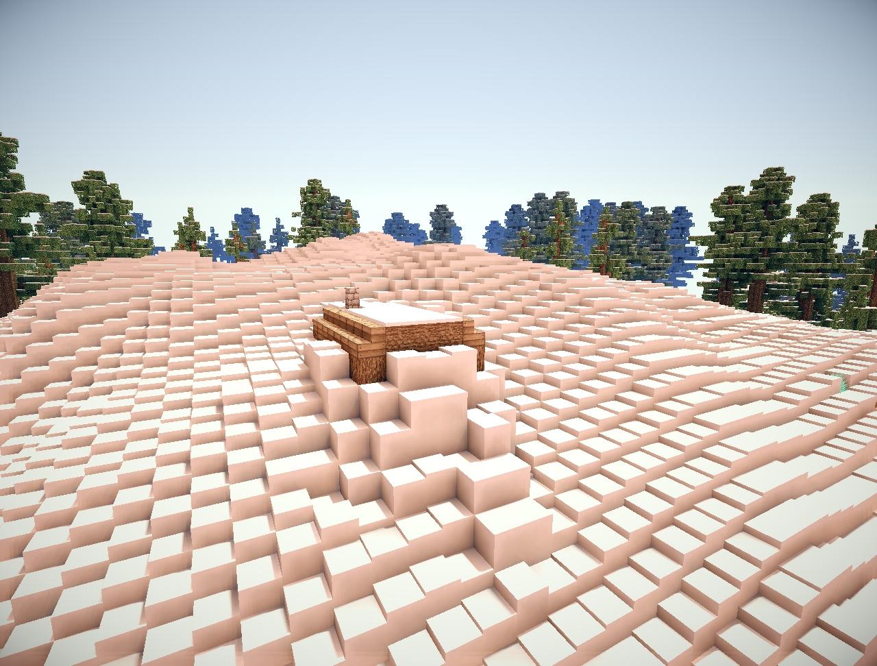 WinterLand-Custom terrain Minecraft Map