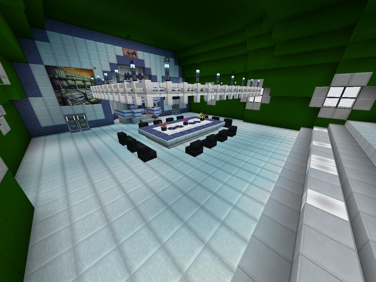 Planet Express Spaceship Minecraft Map