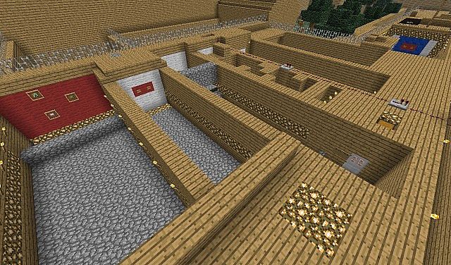 Medieval Military Training [Shooting/Park] Challenge Map Minecraft Map