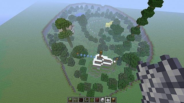 Hunger games map Minecraft Map
