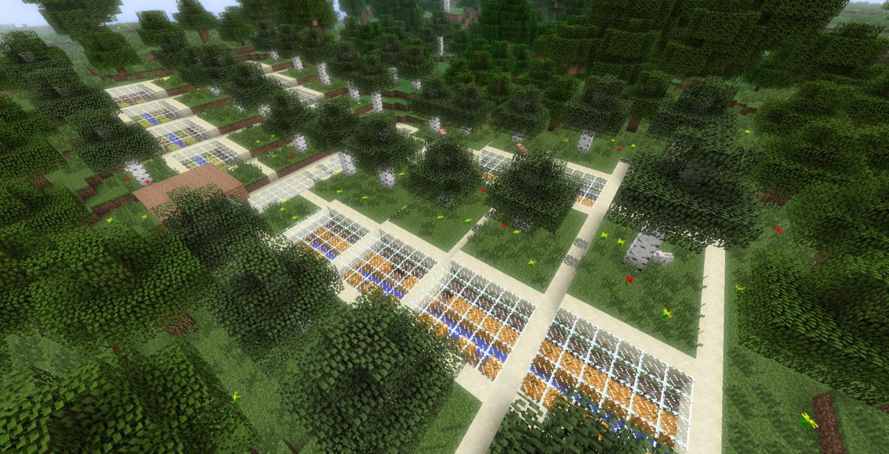 Modern Farming Operation 1.5 Minecraft Map