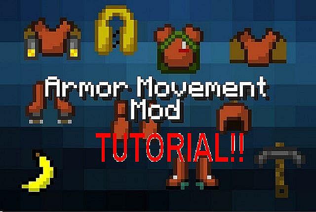 Tutorial for the Armor Movement Mod! Minecraft Map