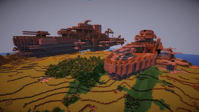 Alpha and Zeta [Airships] Minecraft Map