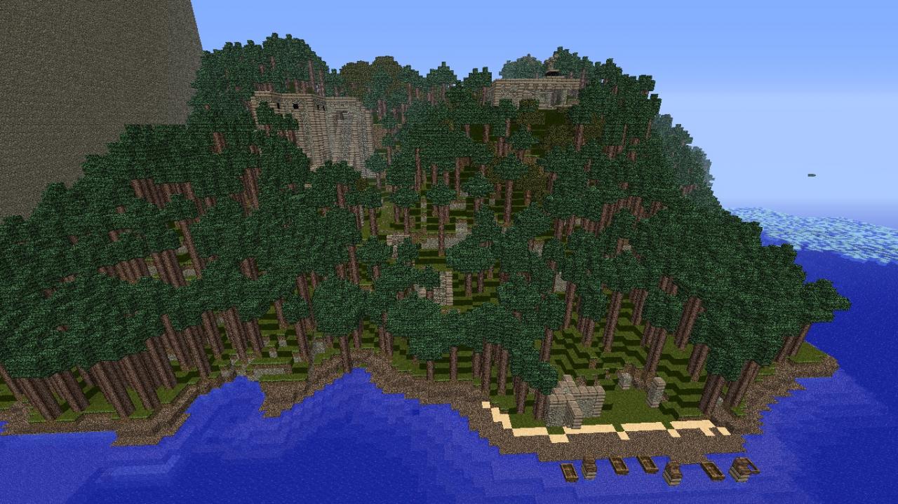 Middle Earth Project-Argonath Minecraft Map