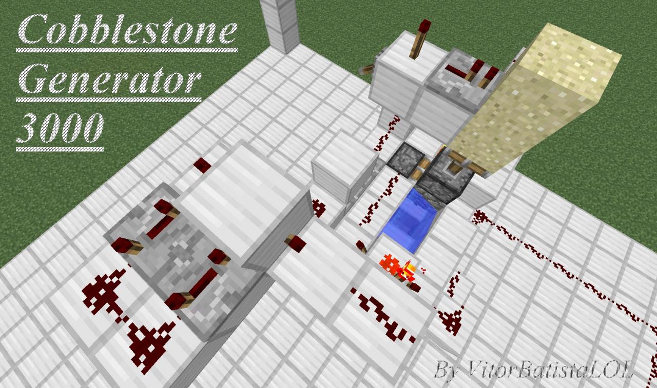 [1.7.2/4] Cobblestone Generator 3000! Special part 2 Minecraft Map
