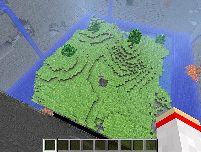 Crater Survival Minecraft Map