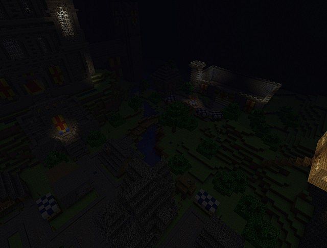 Fallen kingdom Creeper apocalypse Minecraft Map