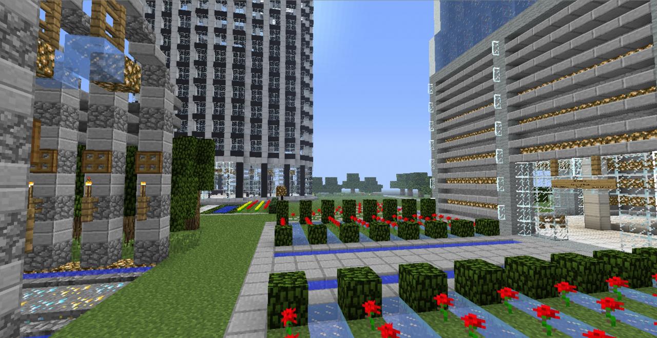The Freedom District - Amazing Server Build Minecraft Map