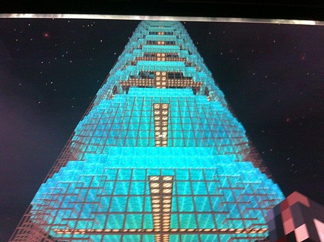 Diamond Skyscraper Minecraft Map