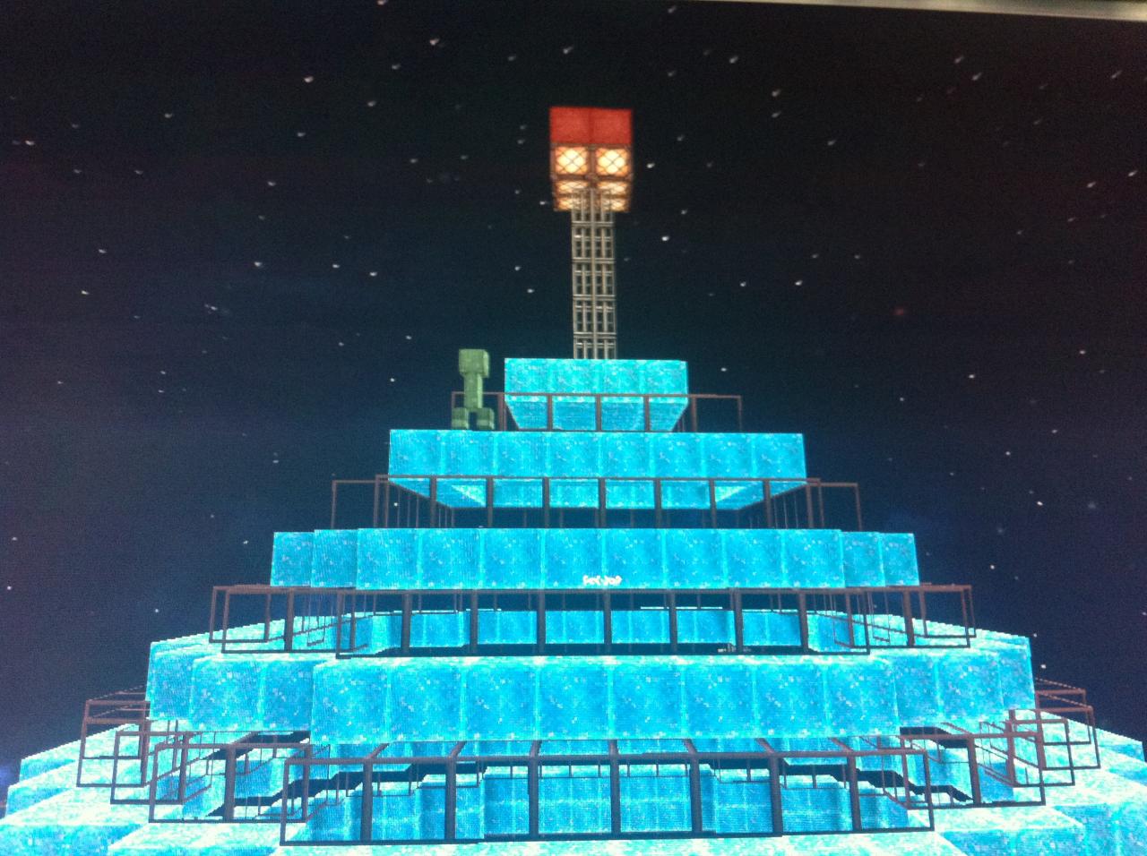 Diamond Skyscraper Minecraft Map