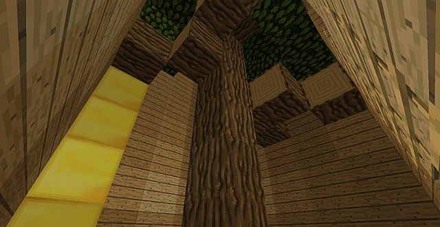 Tree-in-a-House, Literally! - V2 Coming at 50 diamonds! Minecraft Map