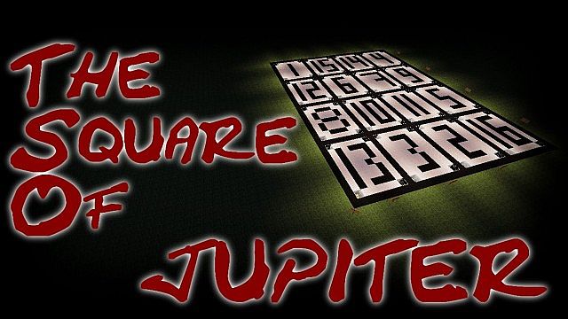 The Square Of Jupiter 2D Minecraft Map