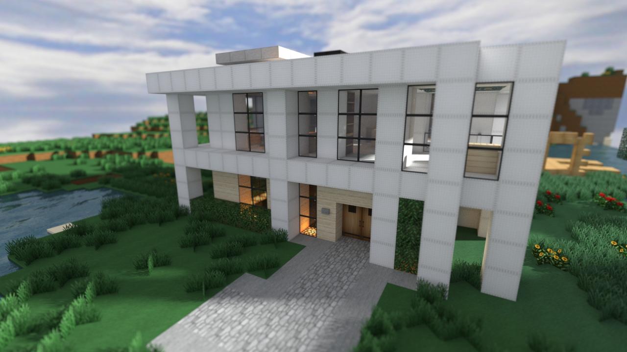 Keralis Inspired Modern Home Minecraft Map