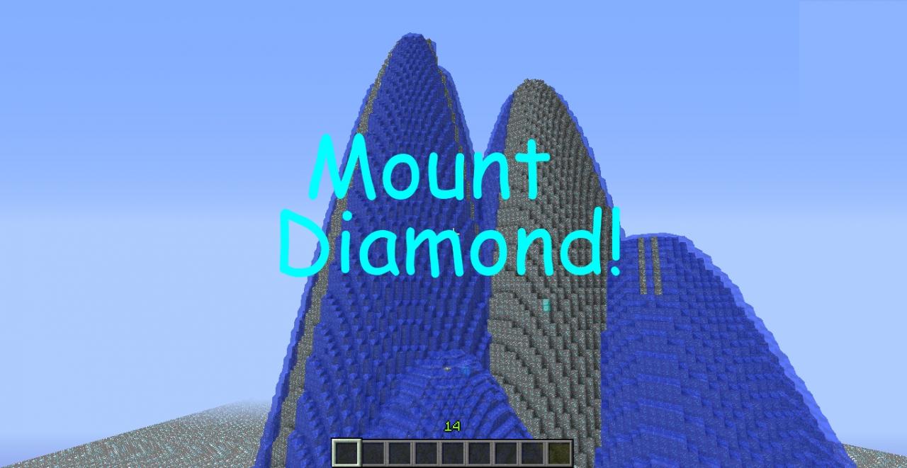 Mount Diamond [Diamonds for All!] Minecraft Map