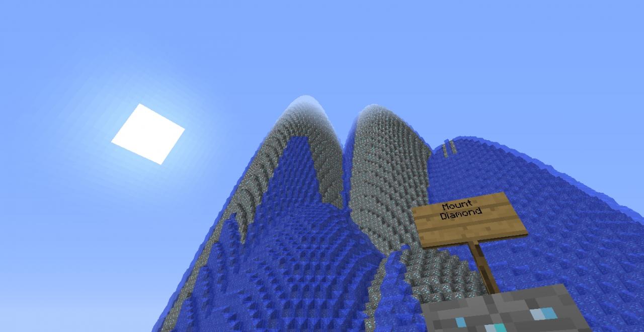 Mount Diamond [Diamonds for All!] Minecraft Map