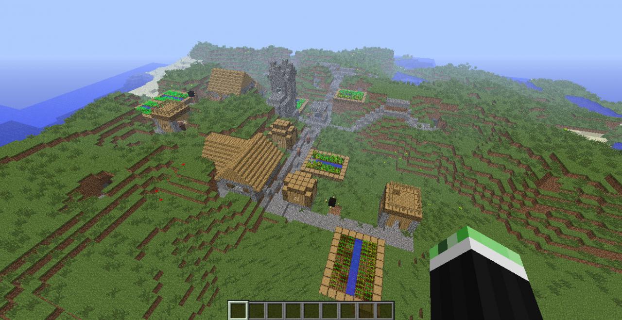 Awesome NPC seed Minecraft Map