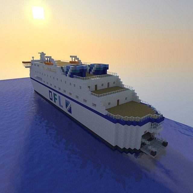 Ocean Breeze II (Car Ferry) Minecraft Map