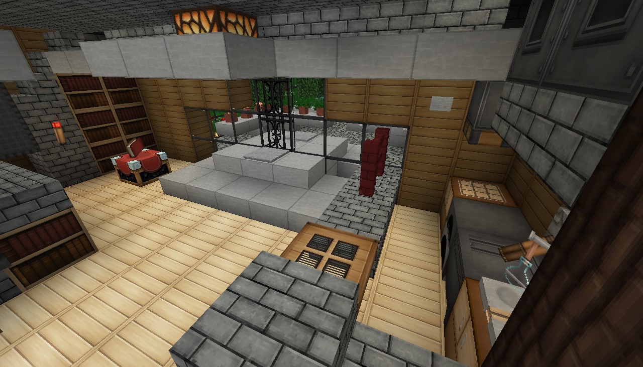 'Green' House || An Eco-friendly Modern House || Like + Fave! Minecraft Map