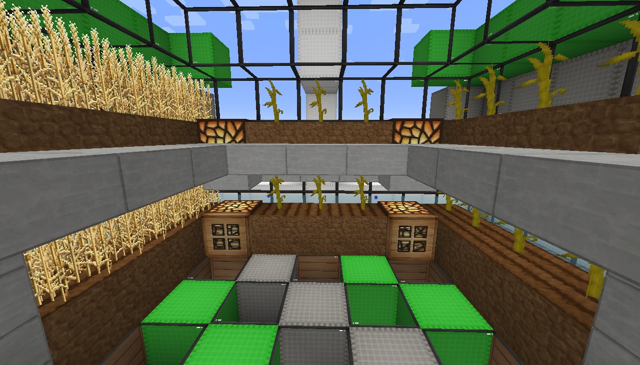 'Green' House || An Eco-friendly Modern House || Like + Fave! Minecraft Map