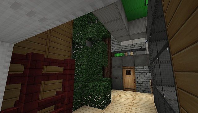 'Green' House || An Eco-friendly Modern House || Like + Fave! Minecraft Map