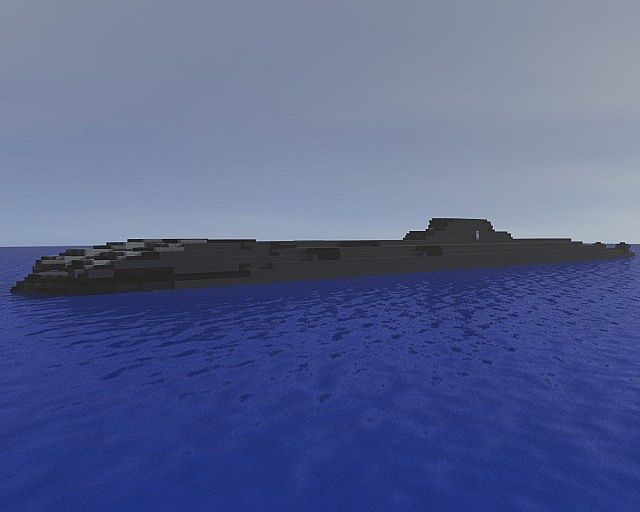 Project 717 Transport / Minelayer Submarine Minecraft Map