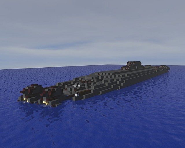 Project 717 Transport / Minelayer Submarine Minecraft Map