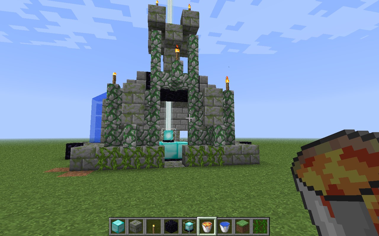 nice little spawn area Minecraft Map