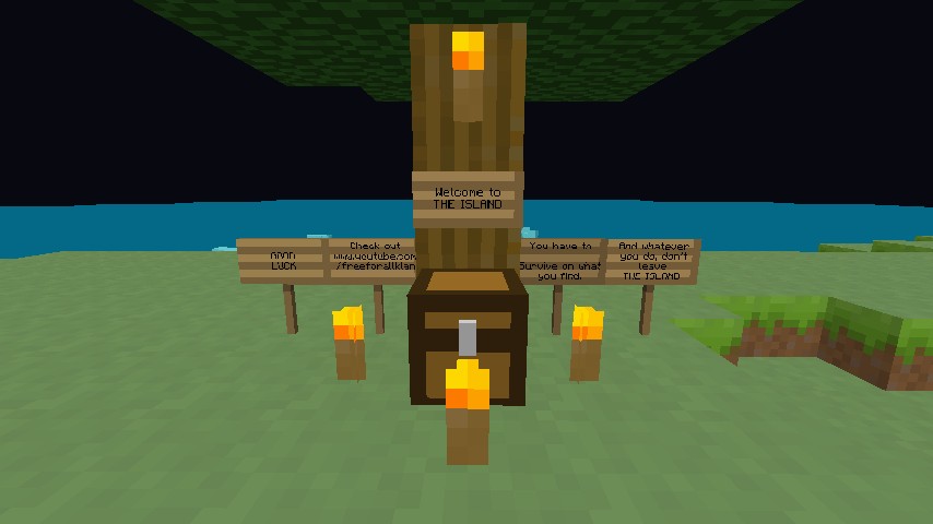 Survival Island Challenge / Adventure Minecraft Map